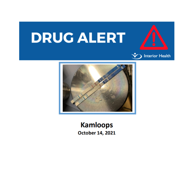 Kamloops Toxic Drug Alert | October 14th 2021 | IH